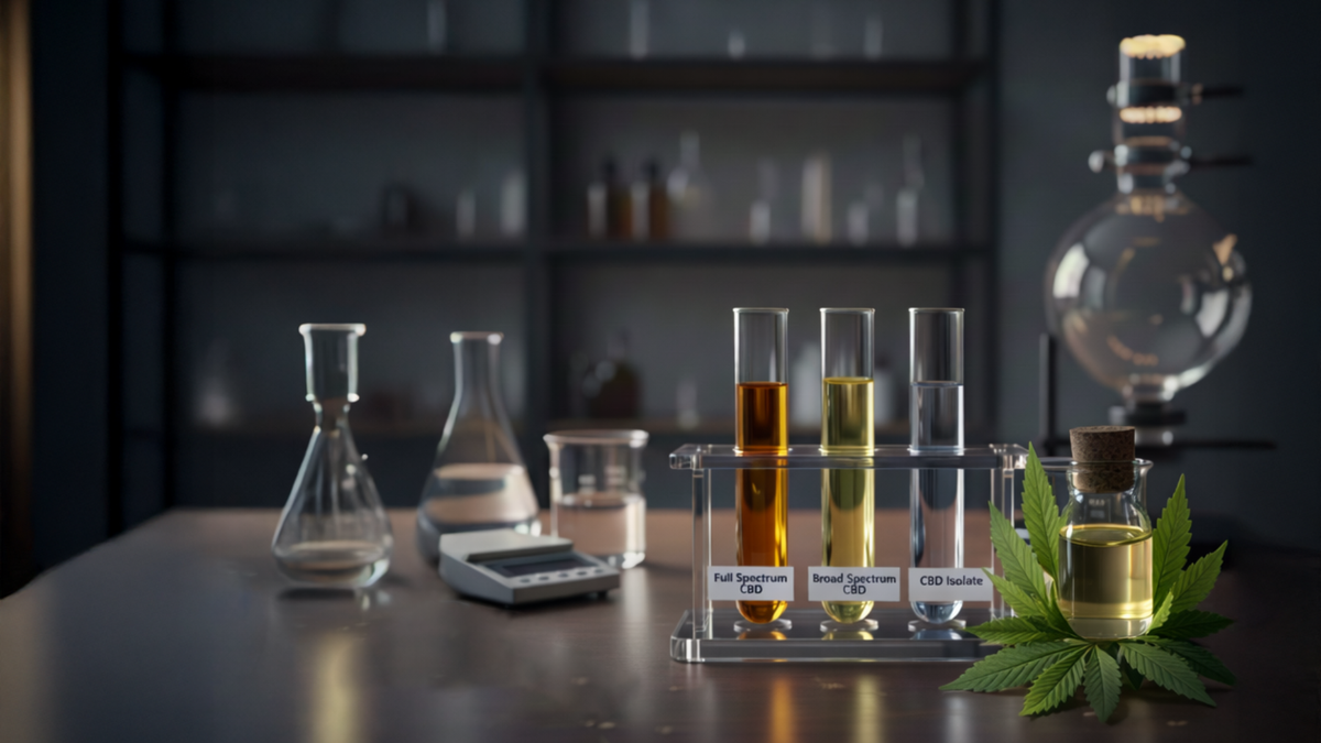 Full Spectrum vs Broad Spectrum vs Isolate CBD Explained - FABCBD